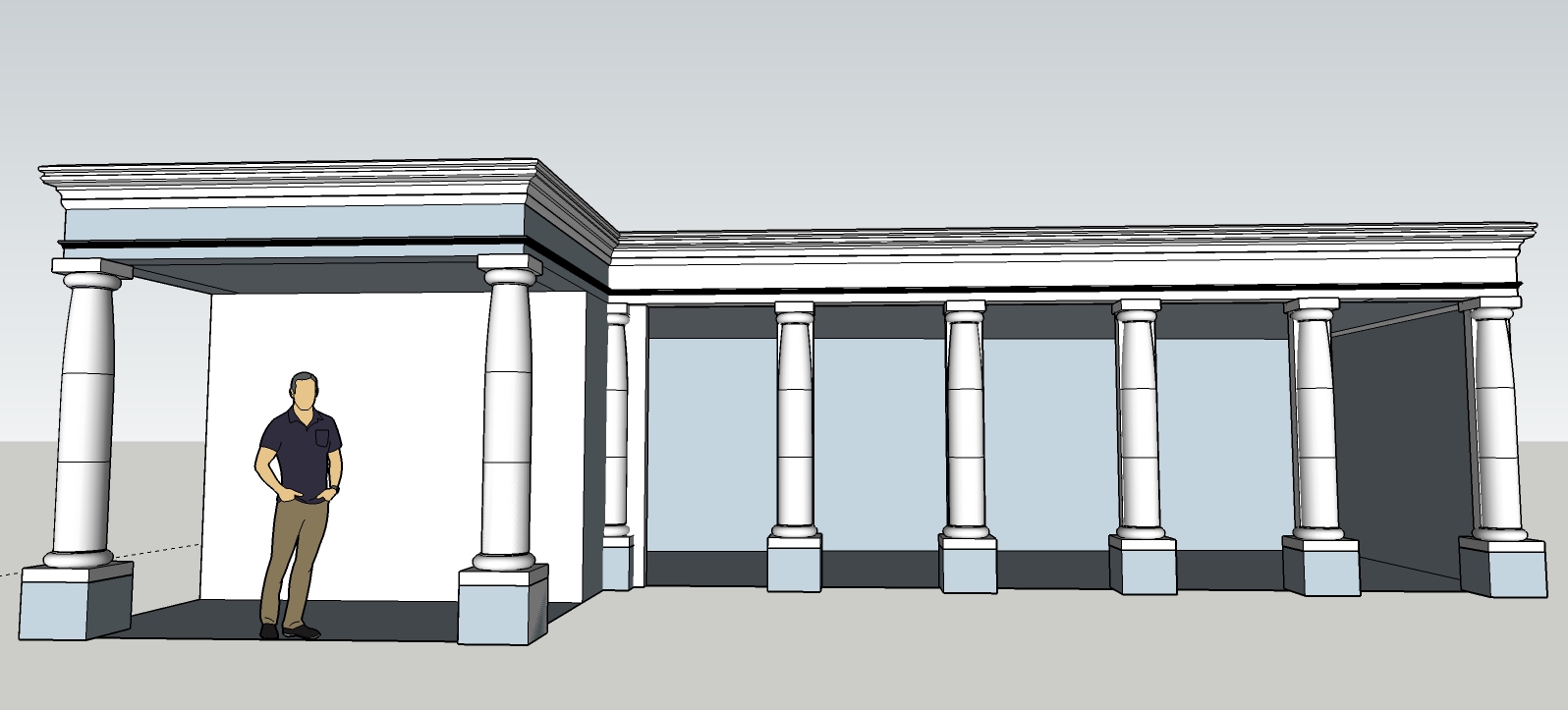 Columns & Portico – Albion Architectural Concrete