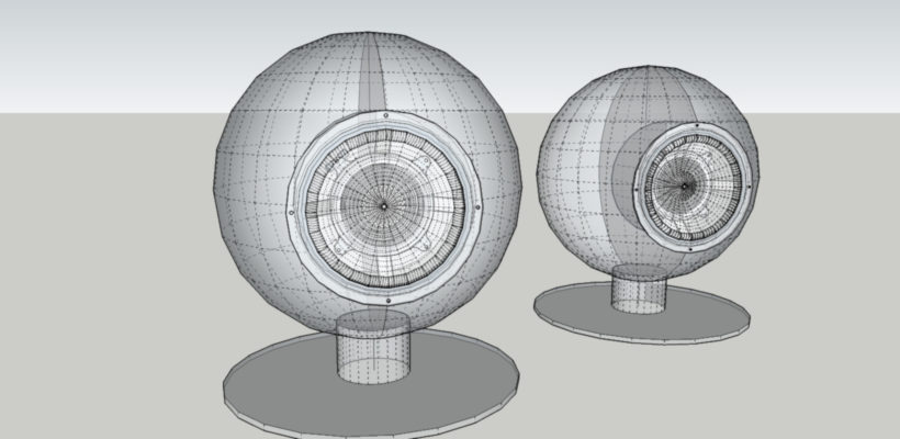 Prototype Globe Speaker – Albion Architectural Concrete